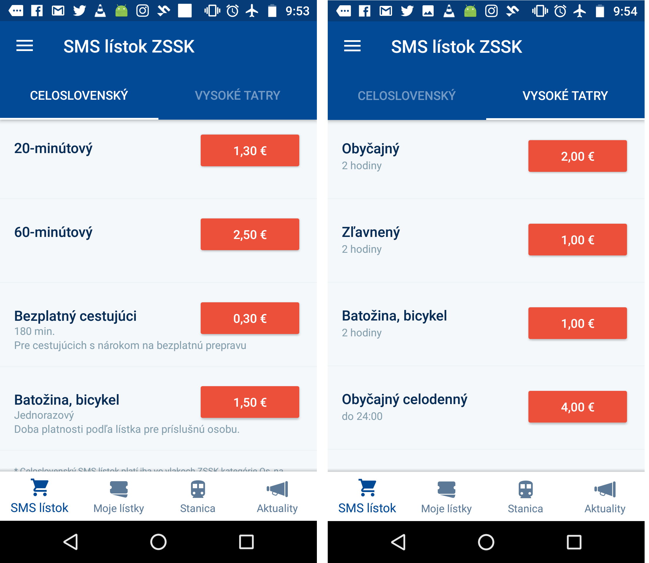Nextech | Jednoduchý nákup SMS lístka na vlak cez aplikáciu