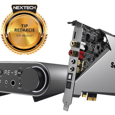 Nextech | Creative Sound Blaster AE-9 / High-end zvuková karta nielen pre hráčov